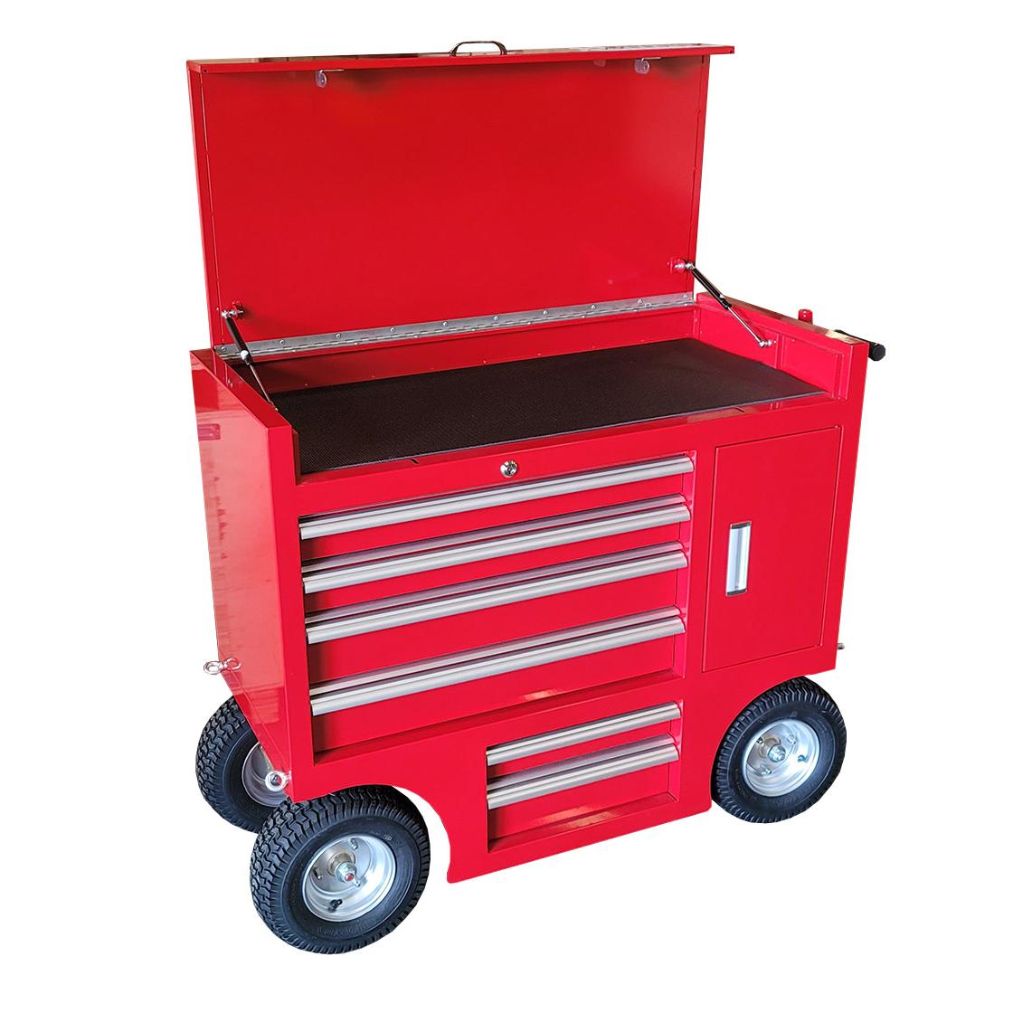 42" Redline Toolbox Pit Cart | Redline Stands