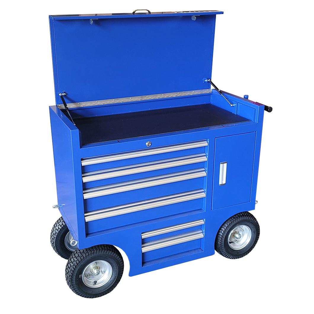 42" Redline Toolbox Pit Cart | Redline Stands