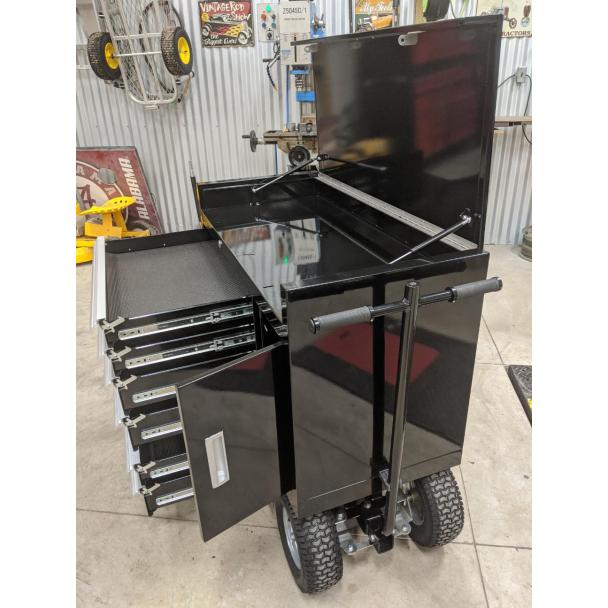 42" Redline Toolbox Pit Cart | Redline Stands