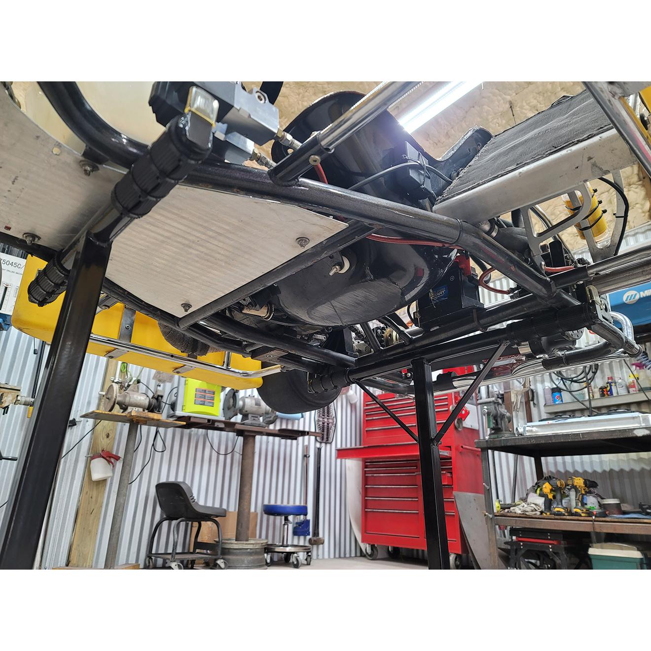 Redline Mobile Folding Go Kart Stand | Redline Stands