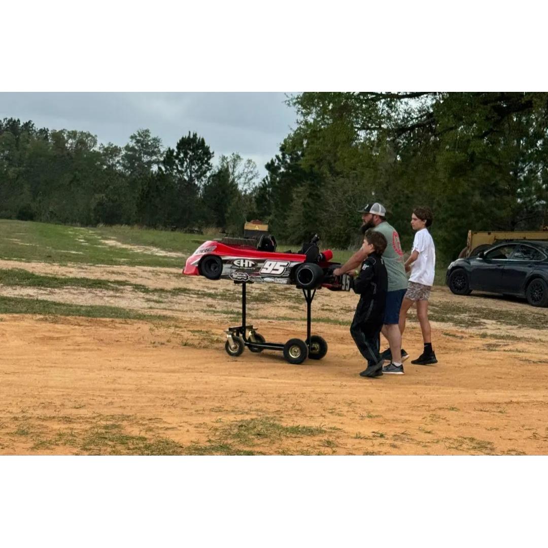 Redline Mobile Folding Go Kart Stand | Redline Stands