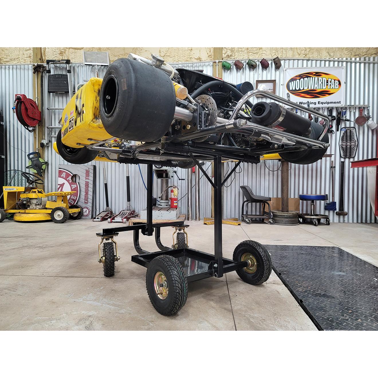 Redline Mobile Folding Go Kart Stand | Redline Stands