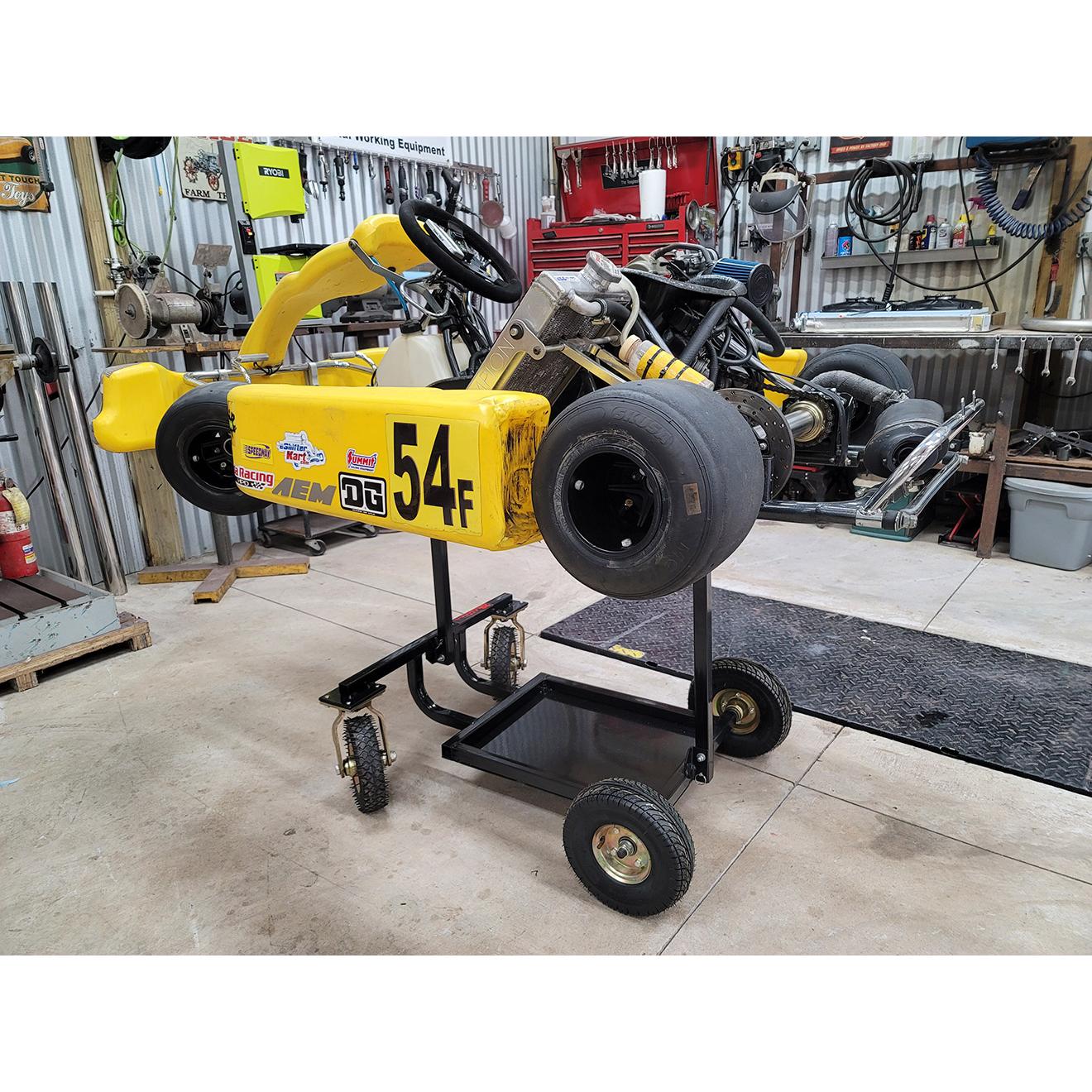 Redline Mobile Folding Go Kart Stand | Redline Stands