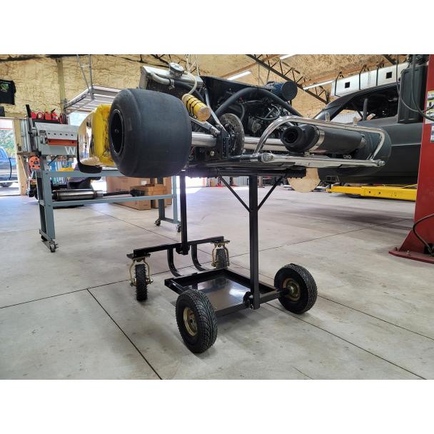 Redline Mobile Folding Go Kart Stand | Redline Stands