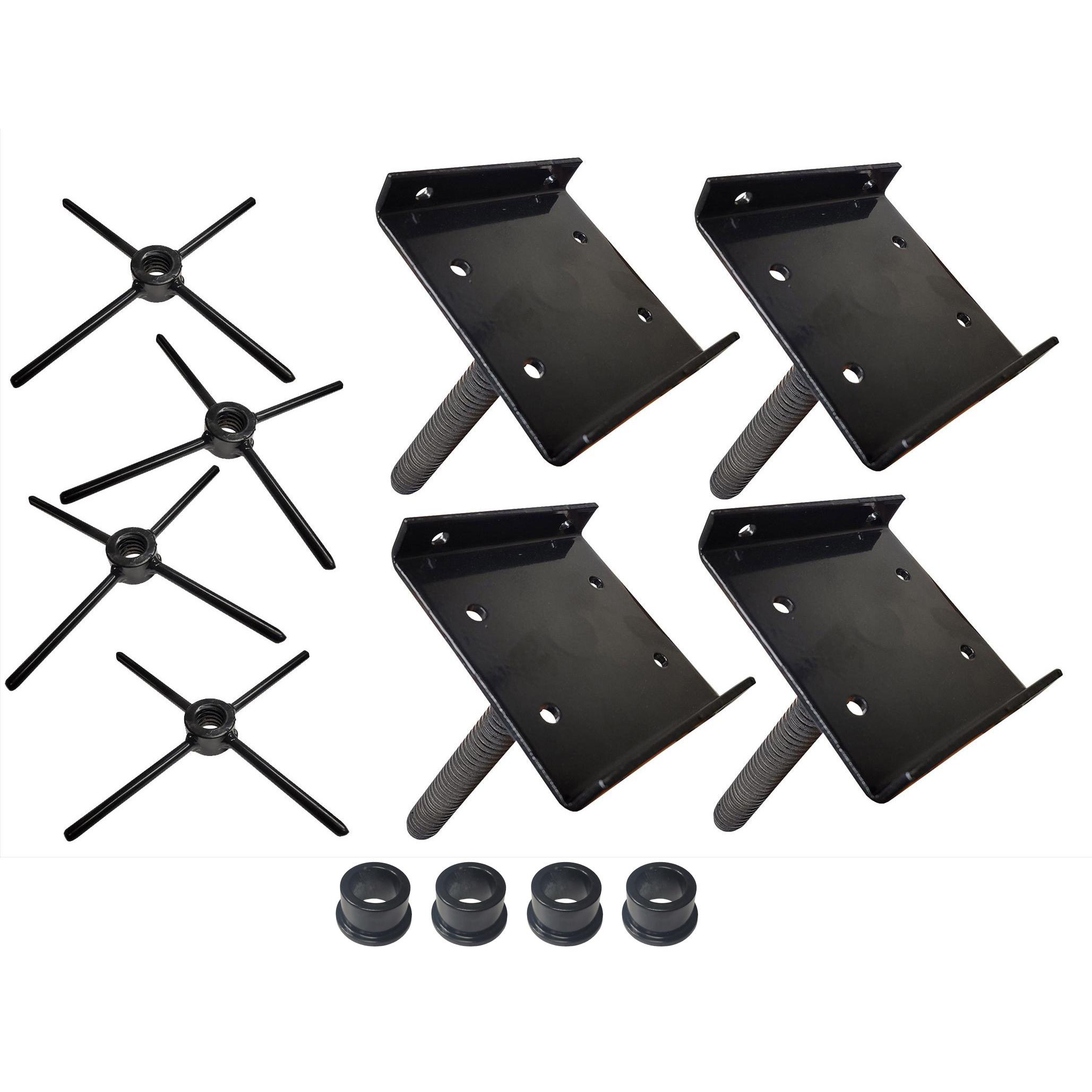 Redline Auto Body Dolly Adjustable Pad Kit : Motorcycle Lift Tables ...