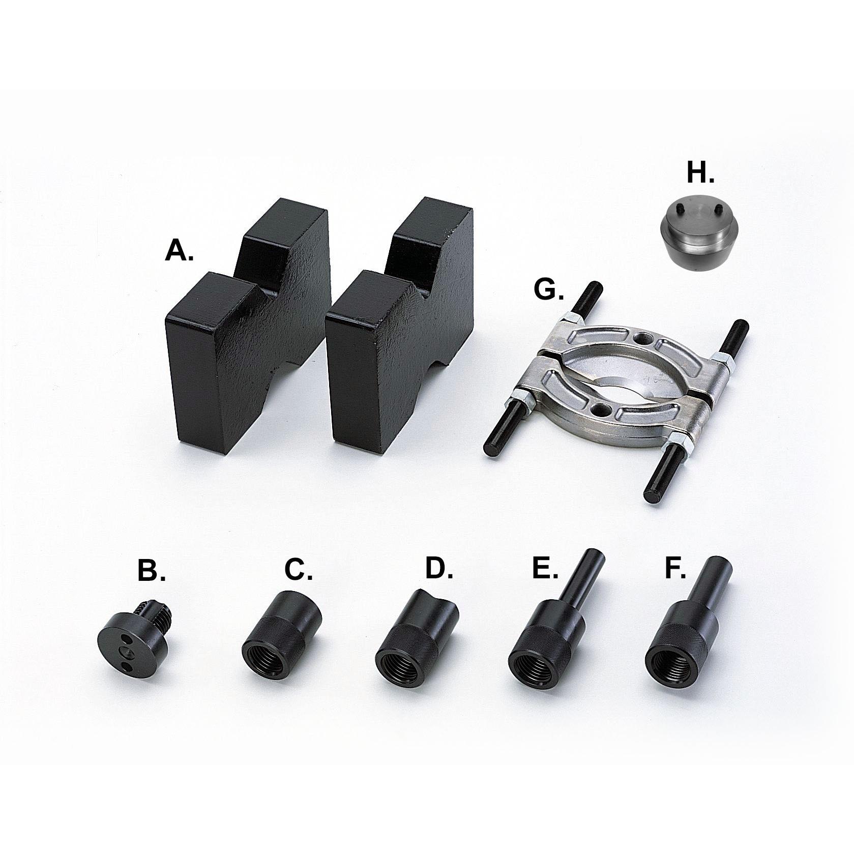 Norco 50 Ton Shop Press Accessory Kit | Redline Stands