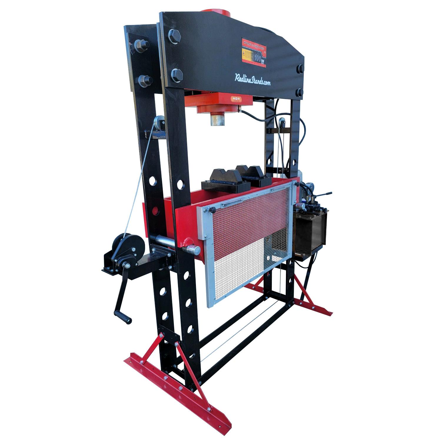 Redline 100 Ton Press | Redline 100 Ton Shop Press