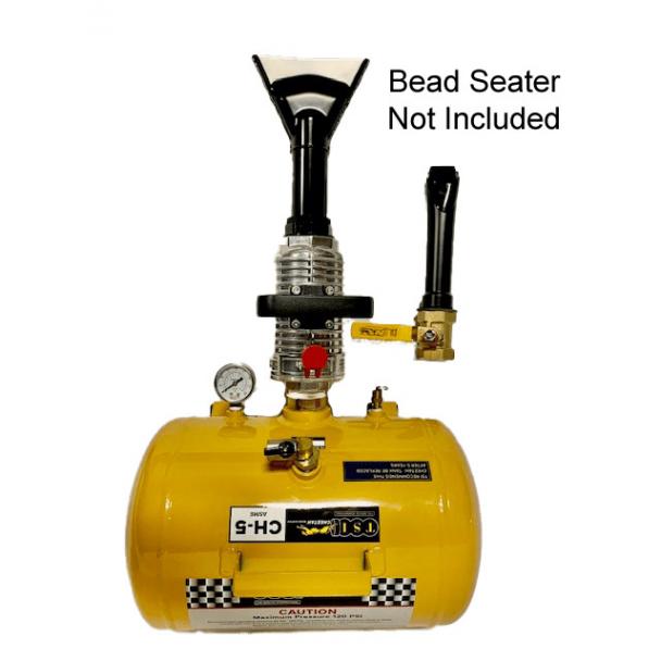 TSI Jet Pak Bead Seater Attachment for Tires and Wheels