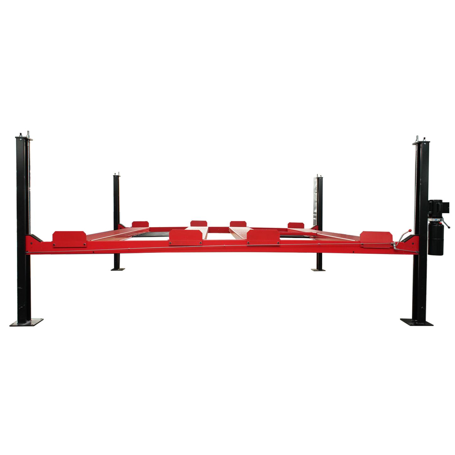 Four-Post Auto Double Parking Lift – Heavy-Duty & Safe