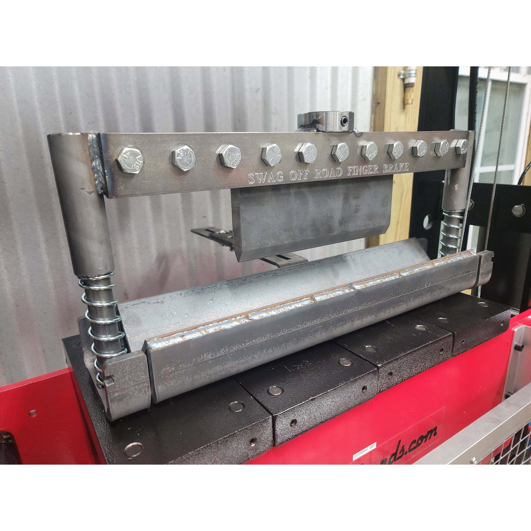 SWAG 20 Ton Heavy Duty Shop Press Finger Brake Kit – Precision Bending Tool