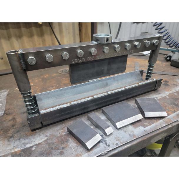 SWAG 20 Ton Heavy Duty Shop Press Finger Brake Kit – Precision Bending Tool