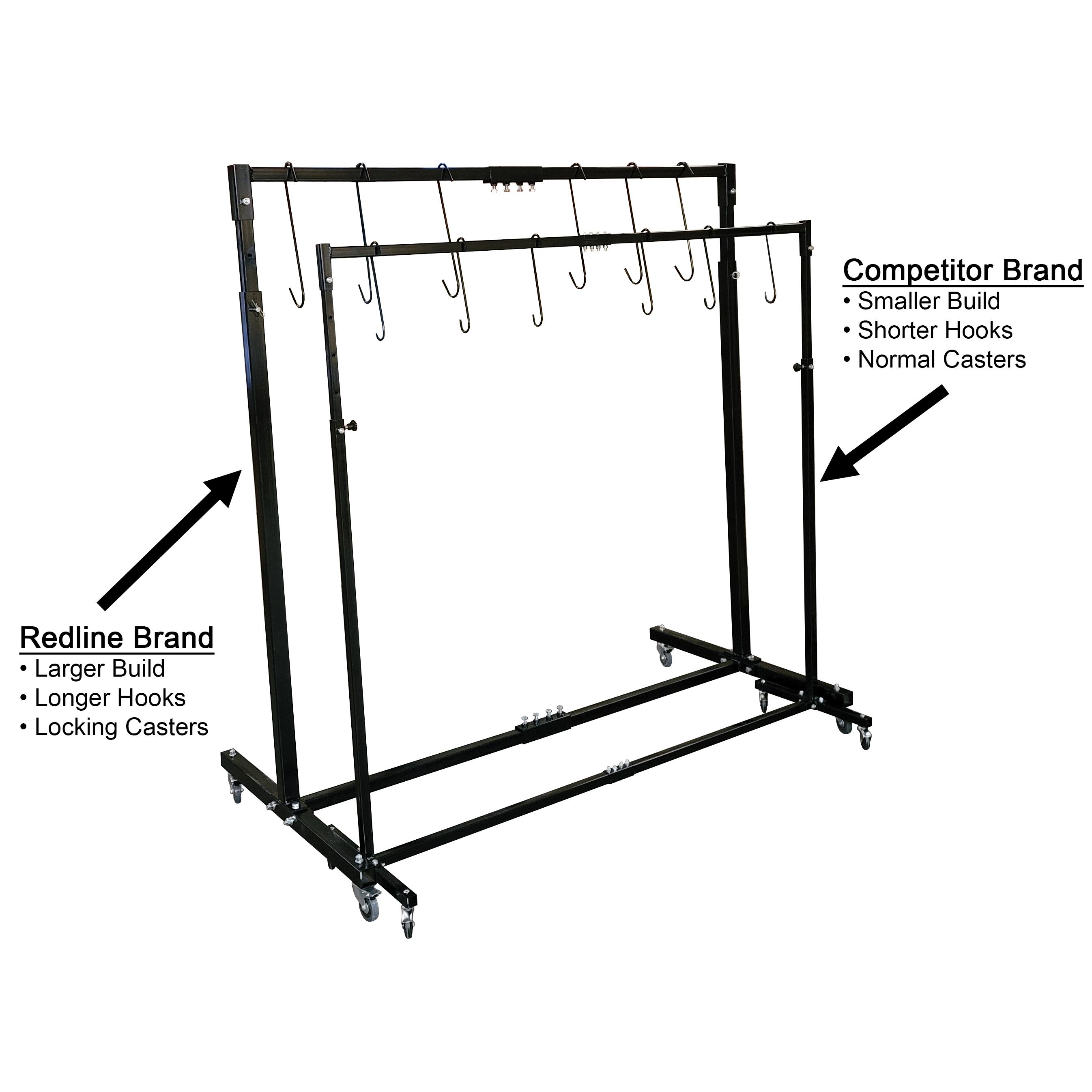 Redline Automotive Parts Rack / Paint Stand | Redline Stands