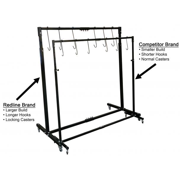 Redline Automotive Parts Rack / Paint Stand | Redline Stands