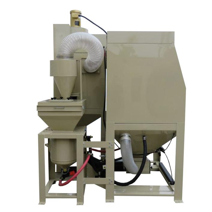 MediaBlast Power Strip Direct Pressure Blast Cabinet – USA-Made Sandblasting Solution