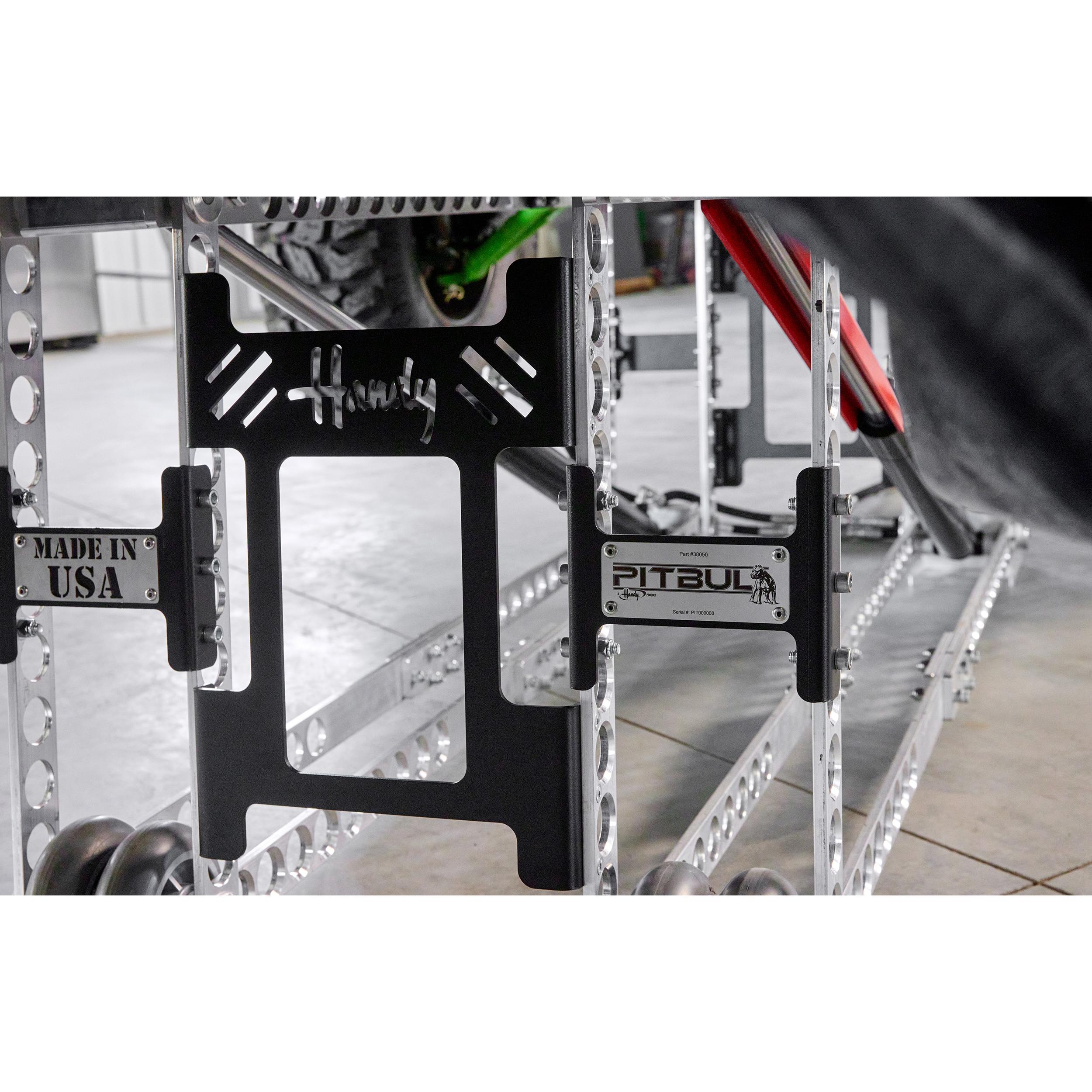 Handy PITBUL Portable Electric 3000 Lb. UTV Lift | Redline Stands