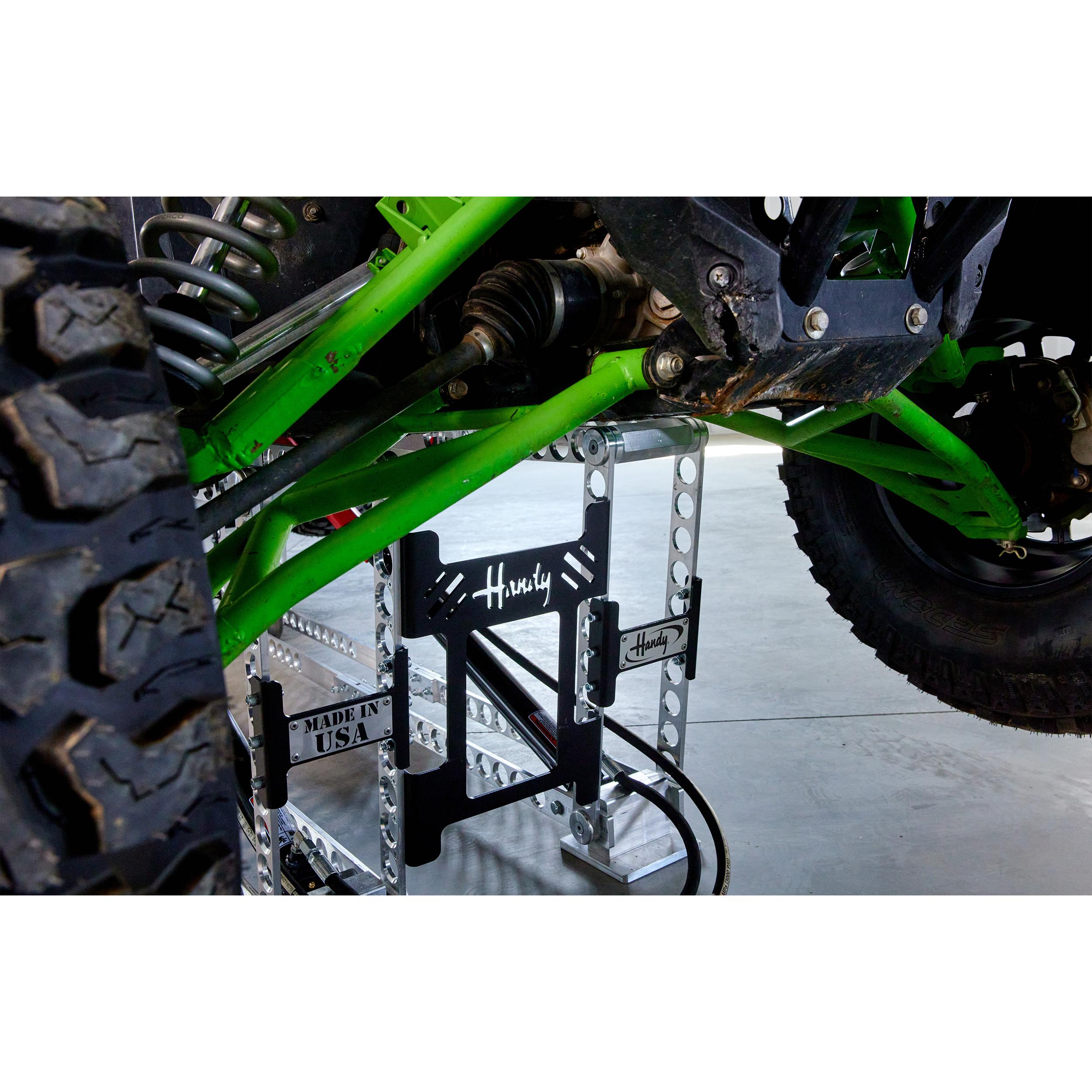 Handy PITBUL Portable Electric 3000 Lb. UTV Lift | Redline Stands