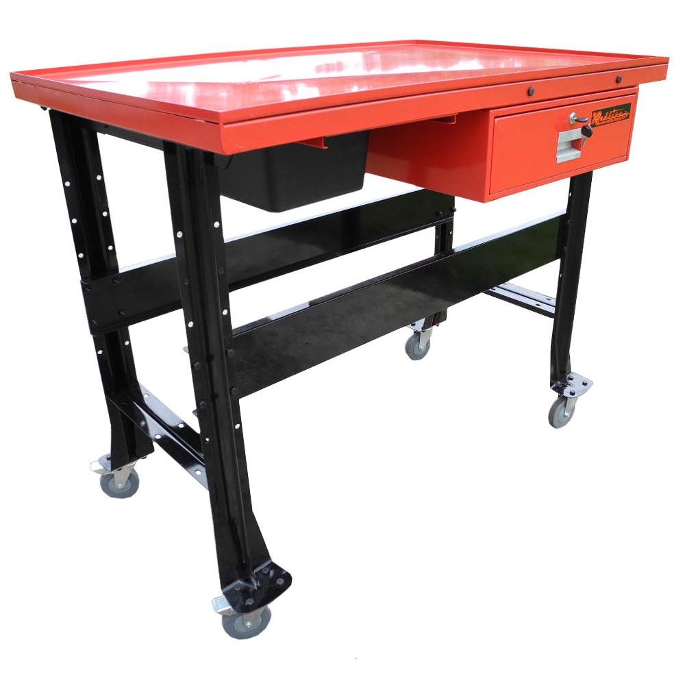 1,000 lb Transmission Tear Down Table with Drain | Redline Stands