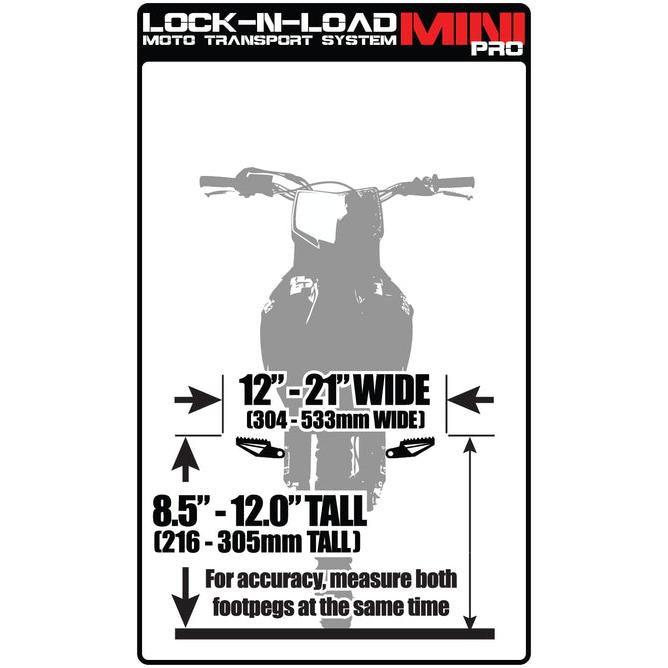 Risk Racing Lock-N-Load Pro – Strapless Motorcycle Transport Stand