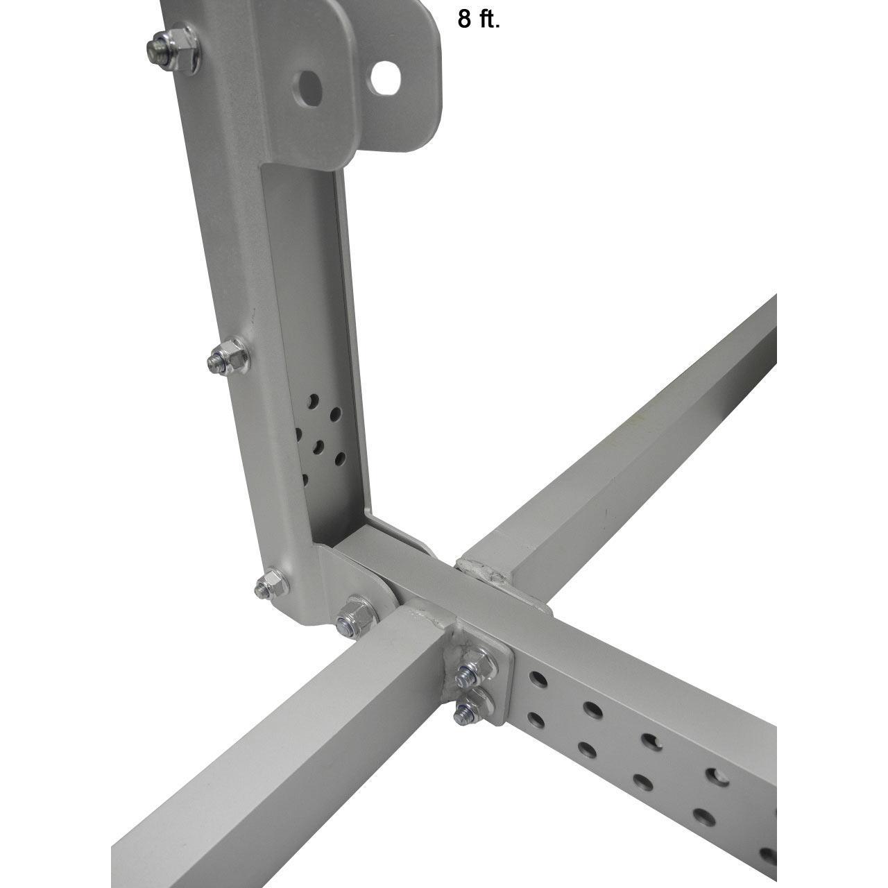 Redline 8FT Folding Universal Wall-Mount Trailer Tire Rack