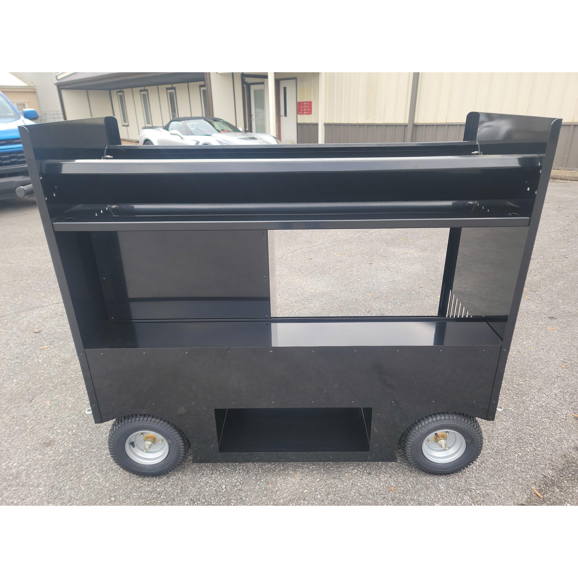 Redline Tire Cart with Built-In Toolbox