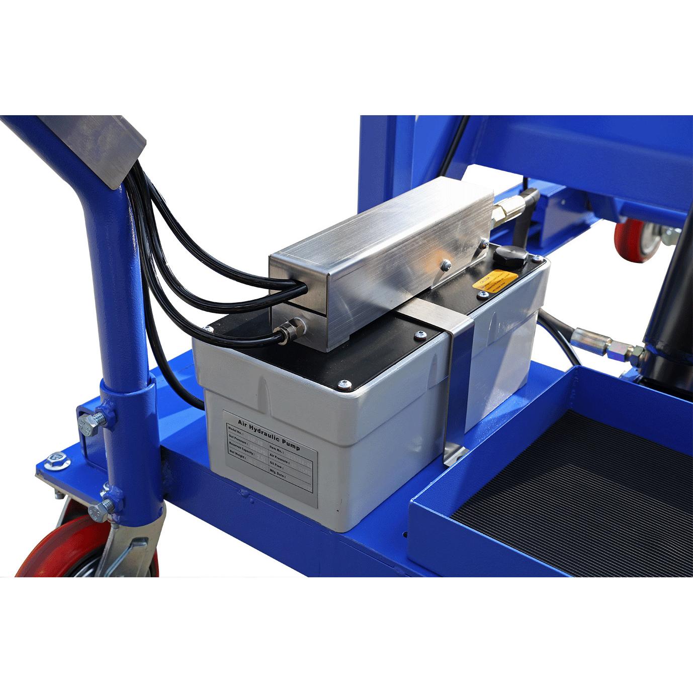 iDeal 2500 lb. Air/Hydraulic Powertrain Lift Table | Powertrain Lift ...