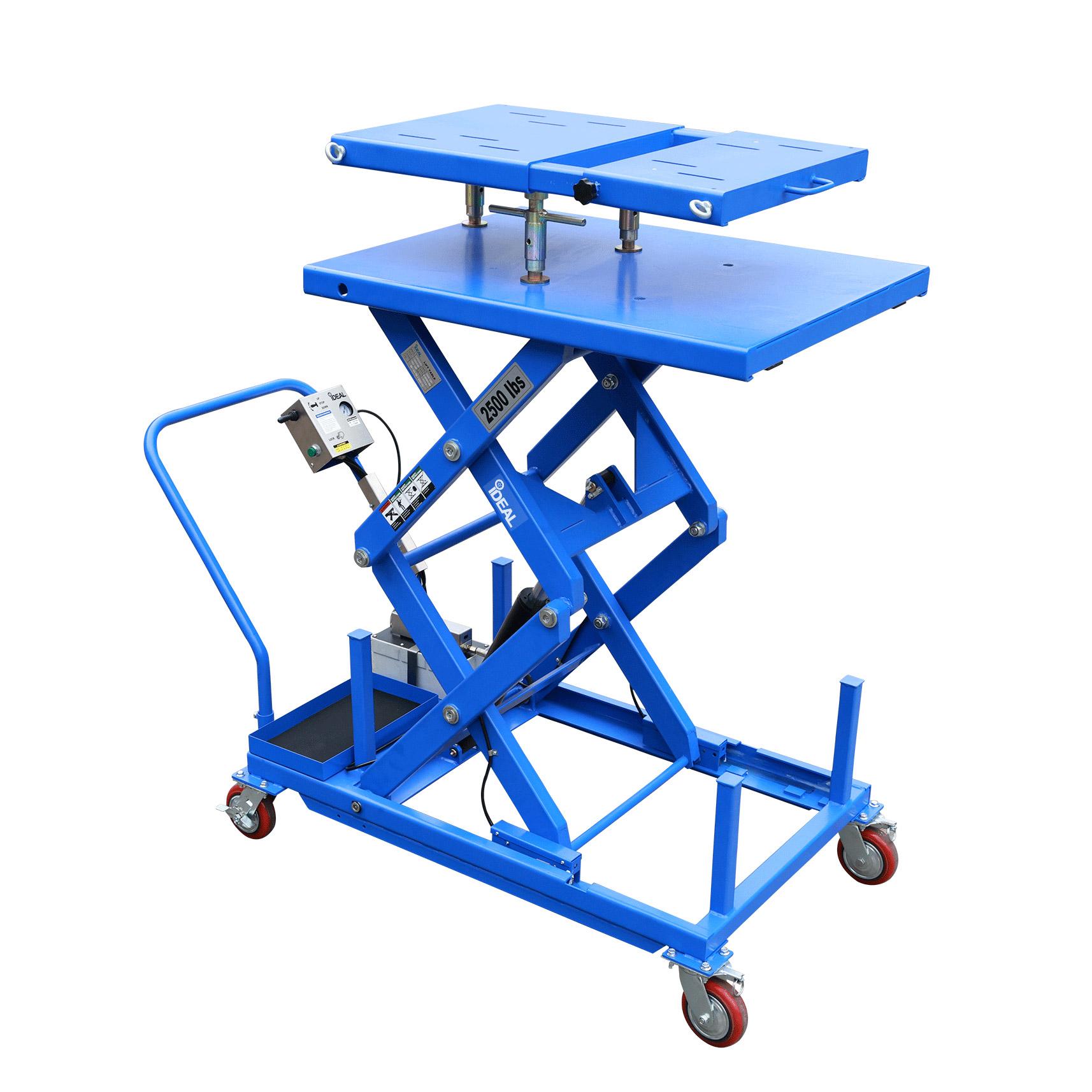 iDeal 2500 lb. Air/Hydraulic Powertrain Lift Table | Powertrain Lift ...