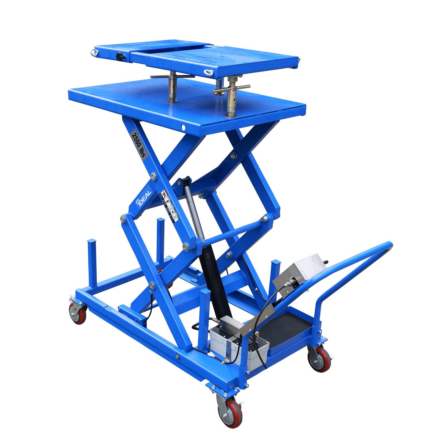 iDeal 2500 lb. Air/Hydraulic Powertrain Lift Table | Powertrain Lift ...