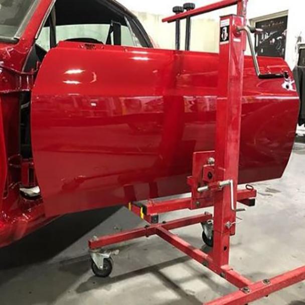 Innovative Door Jack and Metal Bumper Handler Stand for Sale | Redline ...