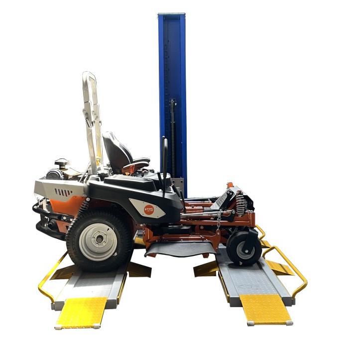 iDeal Low Profile 2000lbs. Single Column ATV/UTV/Lawnmower Lift