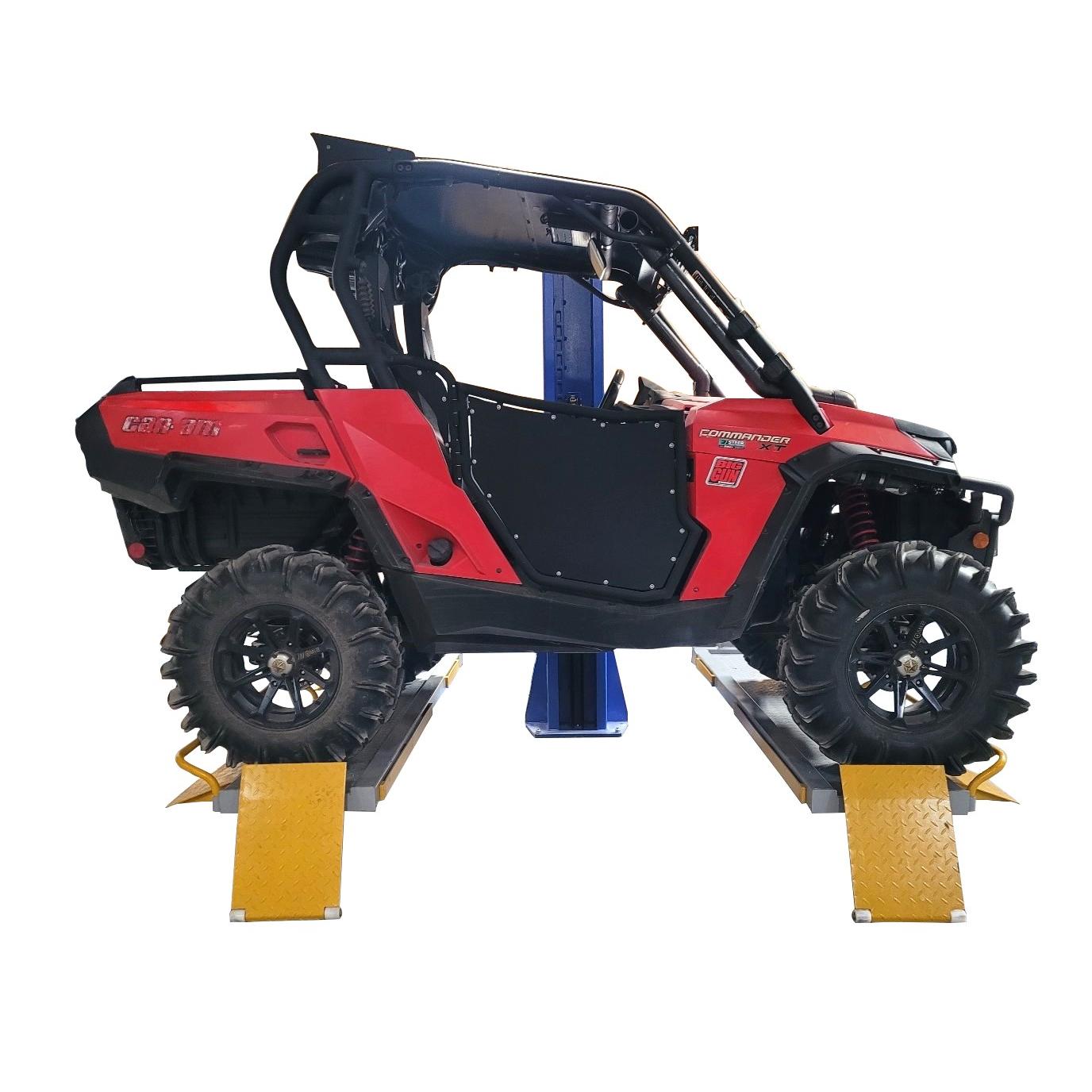 iDeal Low Profile 2000lbs. Single Column ATV/UTV/Lawnmower Lift
