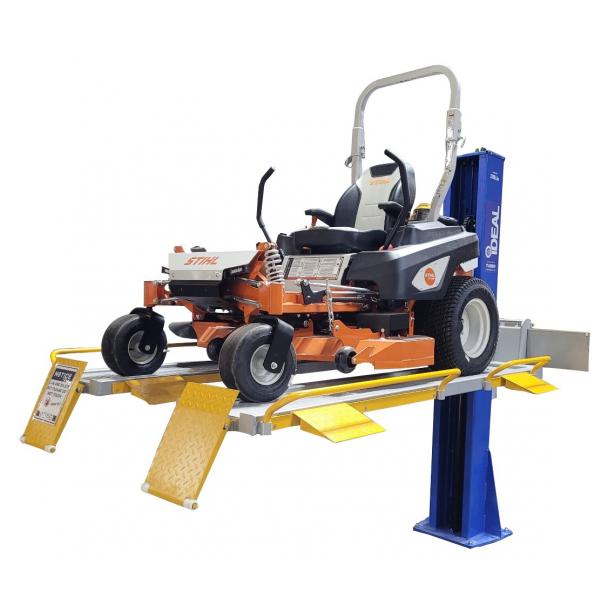 iDeal Low Profile 2000lbs. Single Column ATV/UTV/Lawnmower Lift