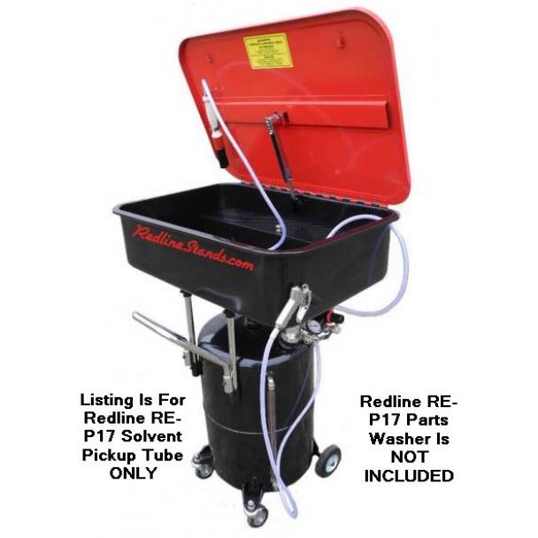 Redline RE-P17 OEM Replacement Solvent Pickup Tube for Parts Washer