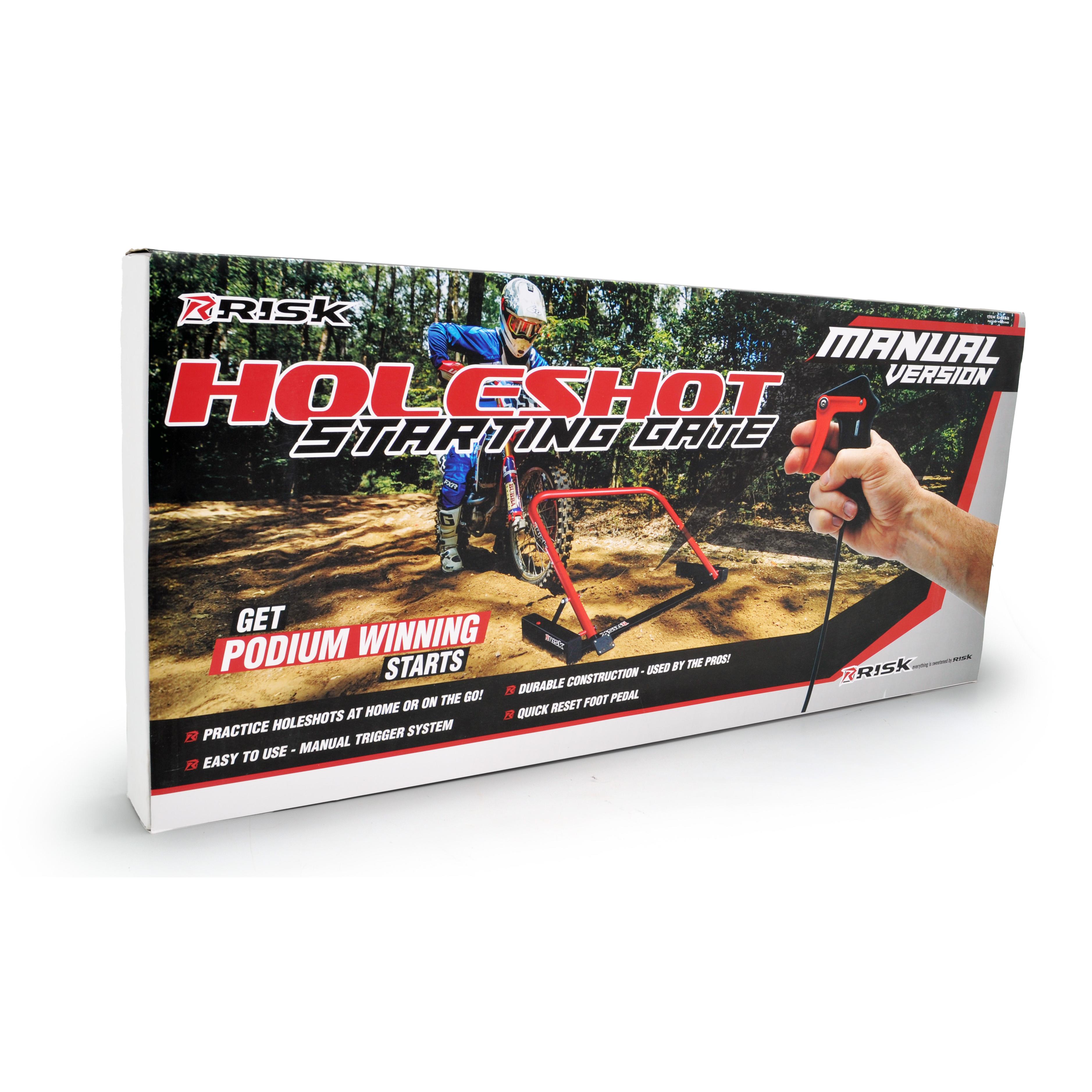 Risk Racing Manual Motocross Starting Holeshot Gate | Redline Stands