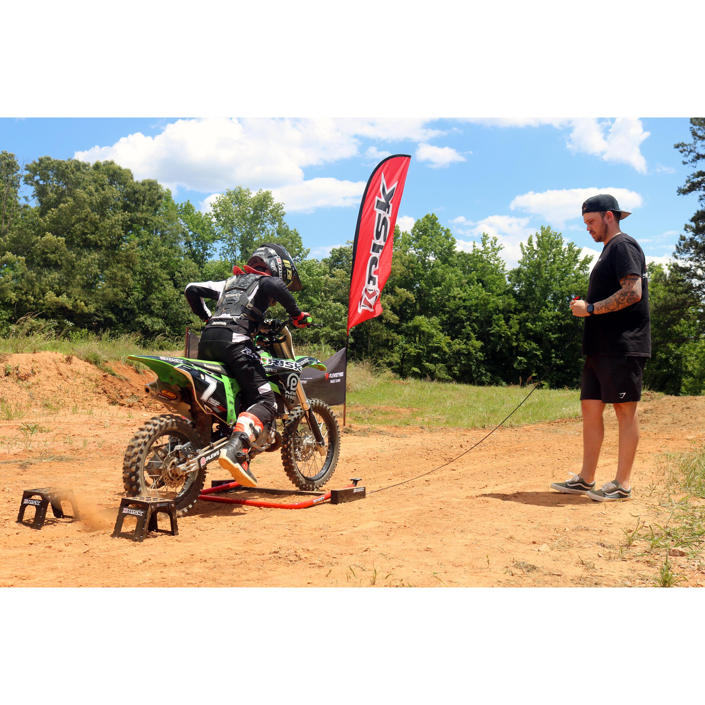 Risk Racing Manual Motocross Starting Holeshot Gate | Redline Stands