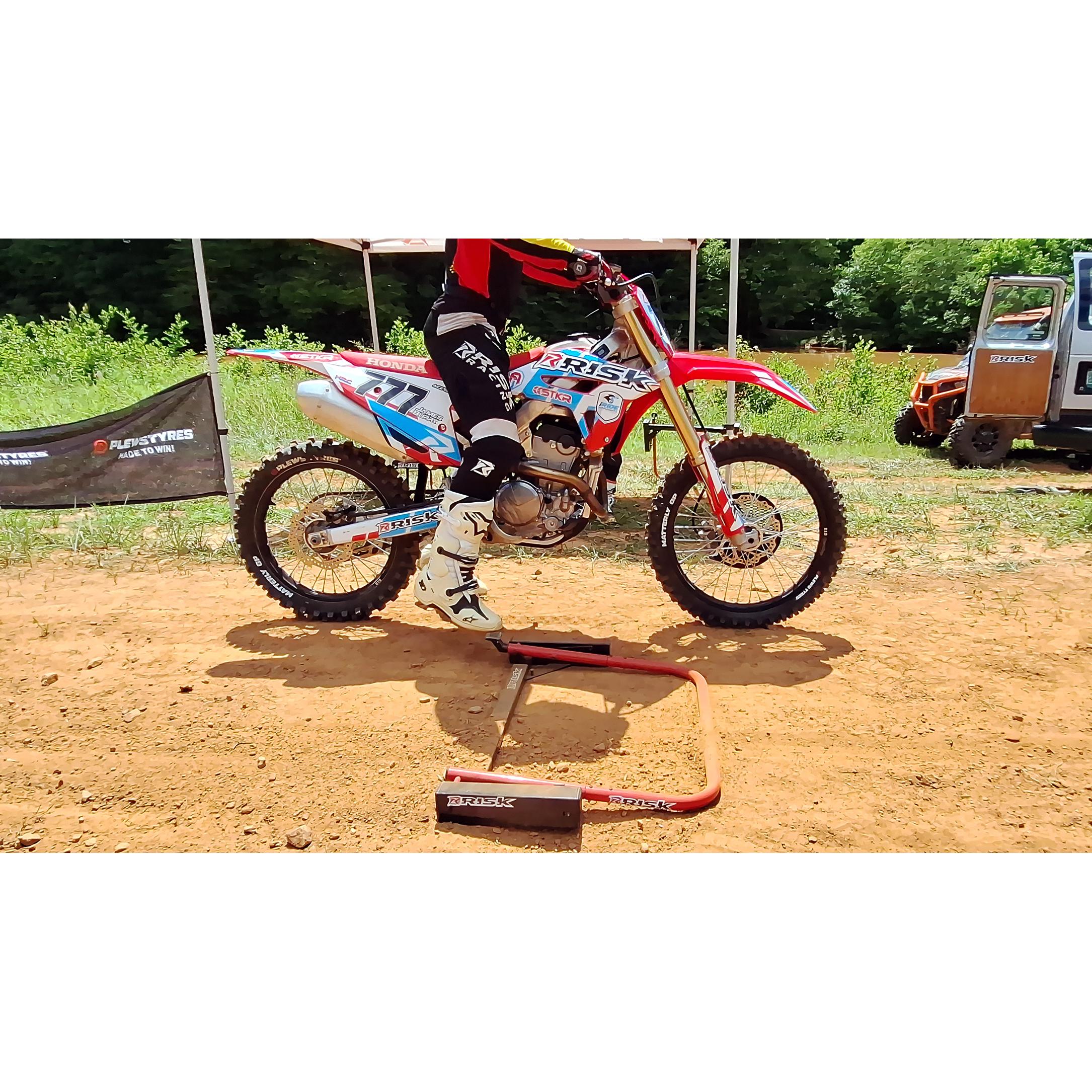 Risk Racing Pro Motocross Starting Holeshot Gate | Redline Stands