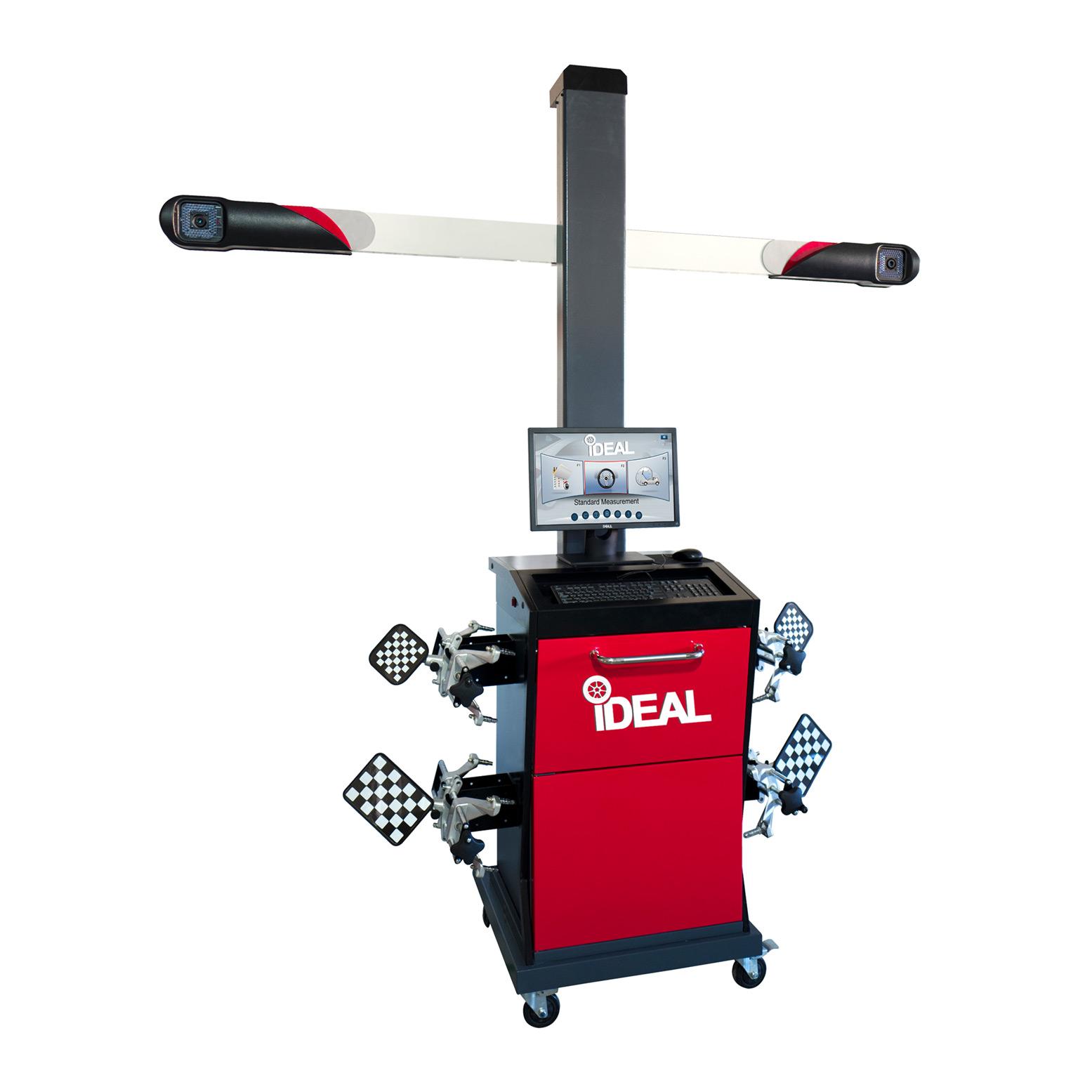 iDEAL 3D Imaging Wheel Alignment System | Redline Stands