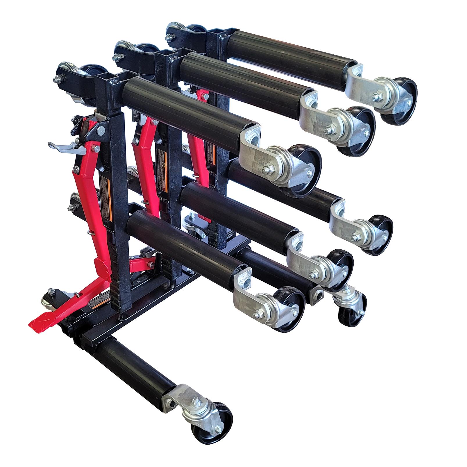 Redline Automotive Car Ratcheting Wheel Skates Dolly System