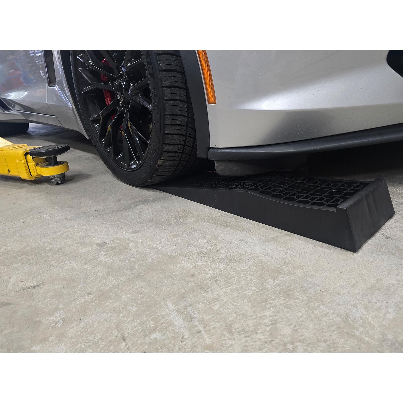 Low Profile Car Service Maintenance Ramps Set of 4 : Motorcycle Lift ...