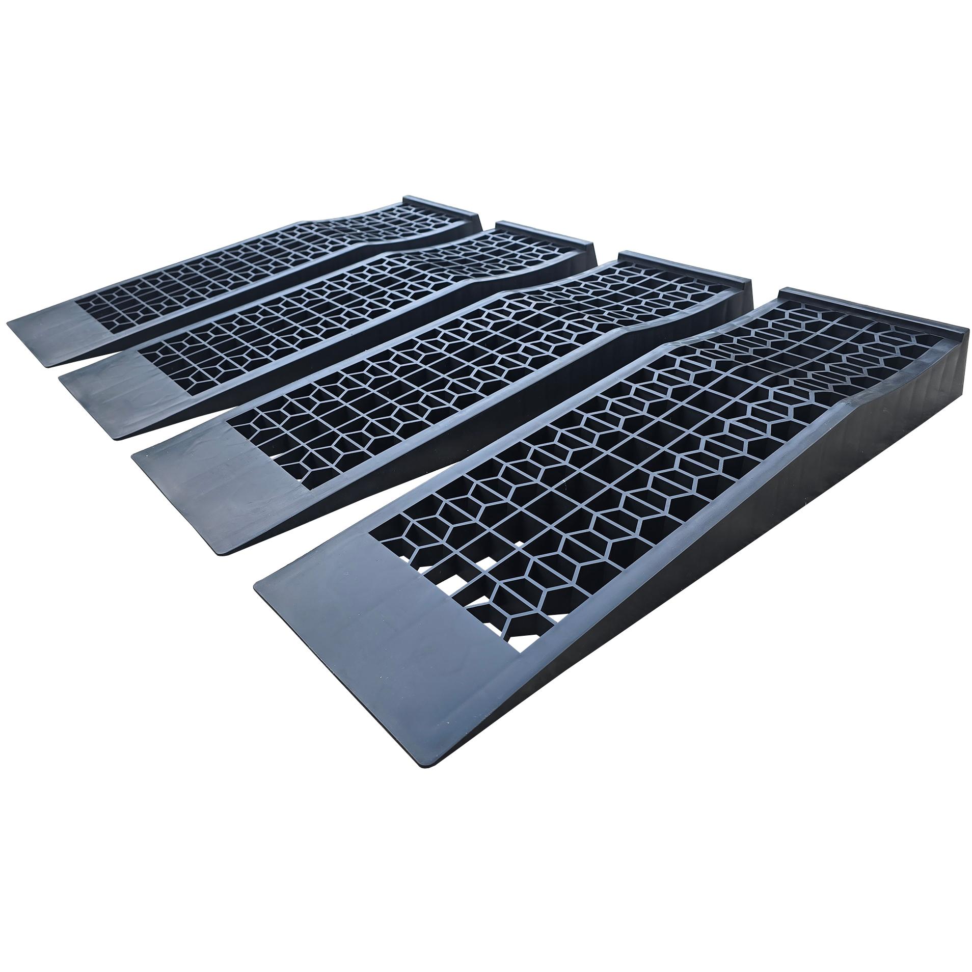 Low Profile Car Service Maintenance Ramps Set of 4 : Motorcycle Lift ...