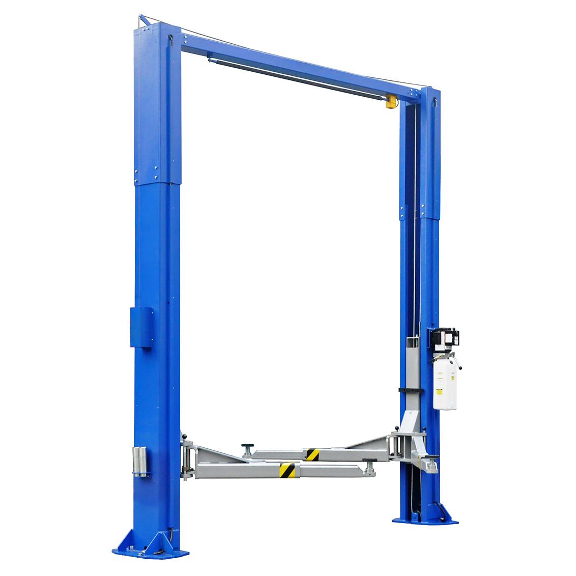 iDeal 12K Direct Drive Symmetric 2 Post Clearfloor Lift | Redline Stands