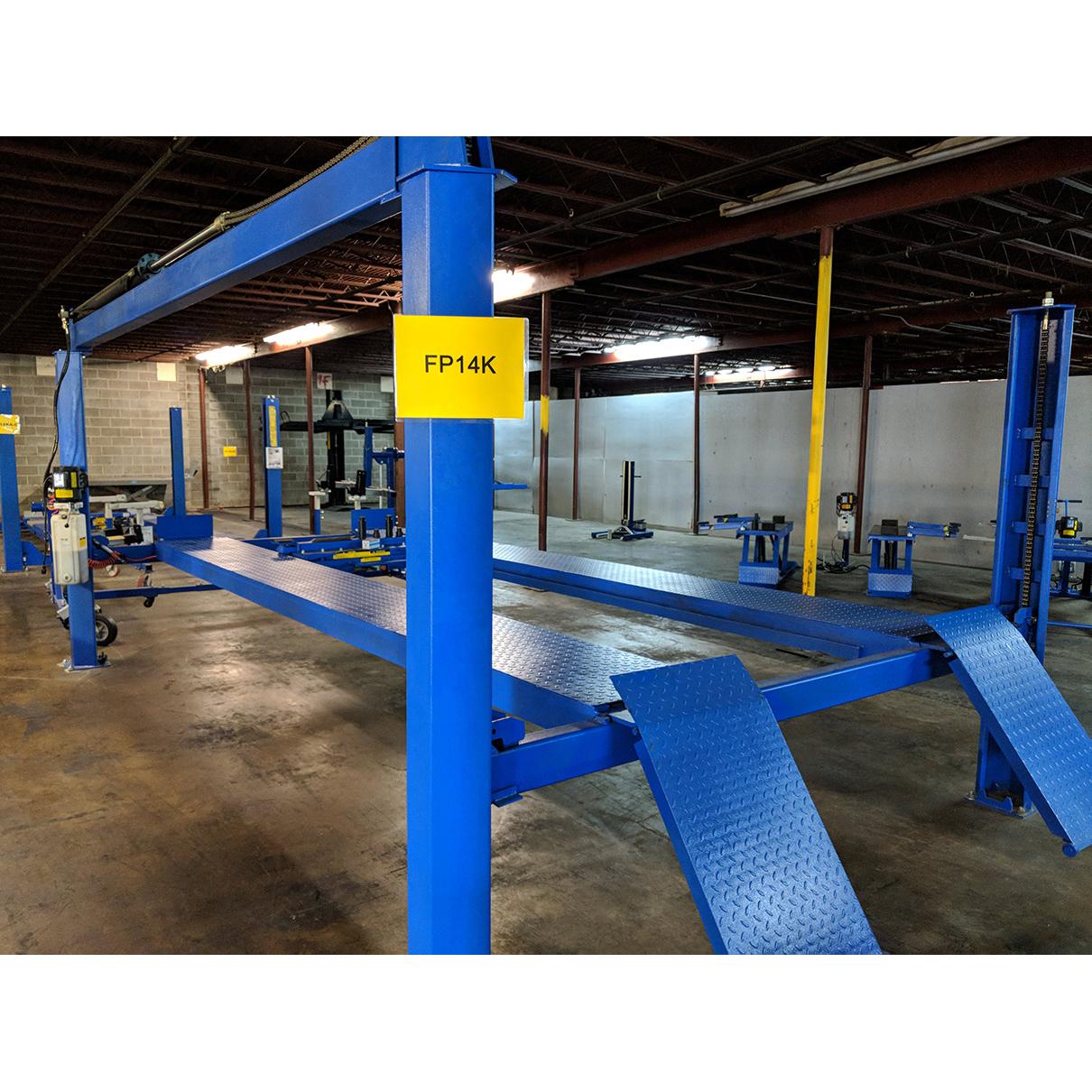 Kernel MFG 14K 4-Post Lift – Heavy-Duty 14,000 lb Capacity