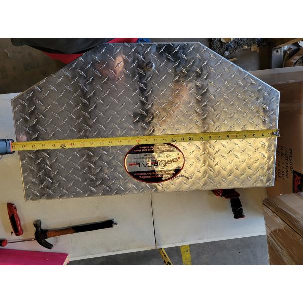 Drop Tail Trailer Toolbox | Redline Stands