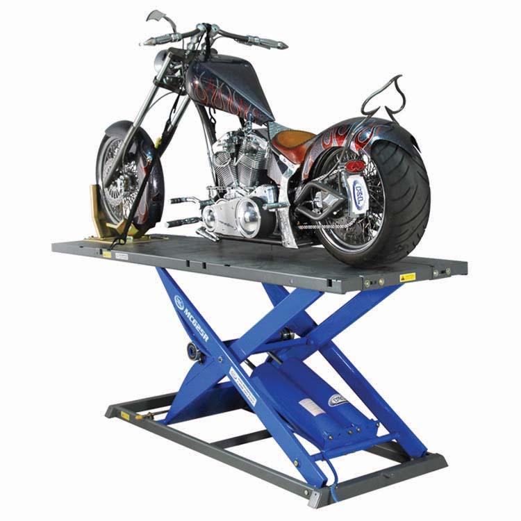 K&L Supply 1750 lb MC625R Pneumatic Motorcycle Lift Table for Sale ...