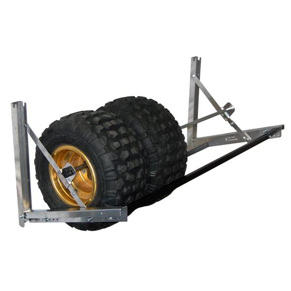 Pit Pal 61" ATV Trailer Tire Storage Rack | Redline Stands
