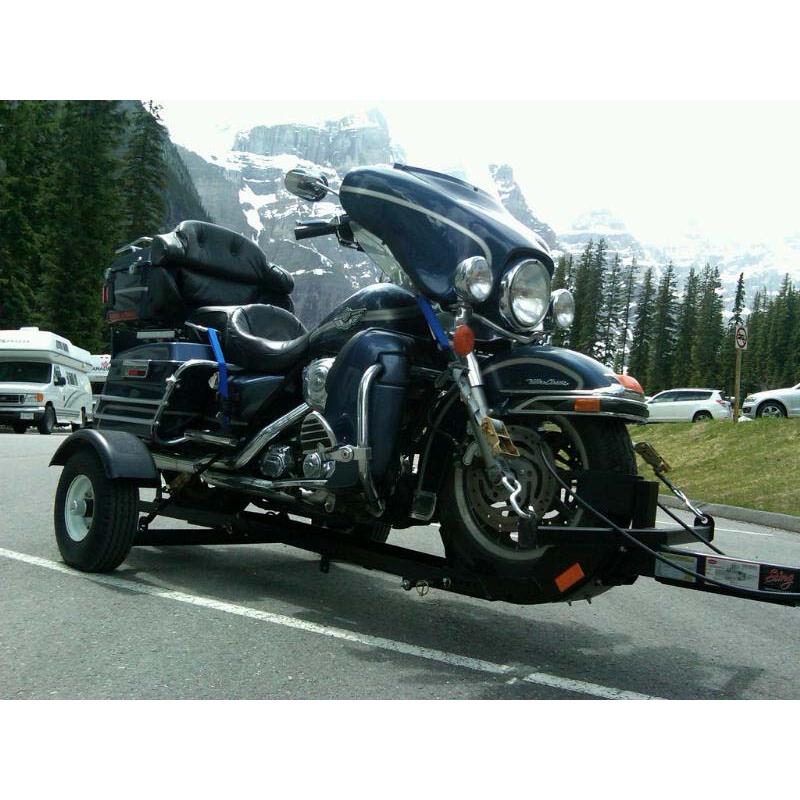 Stinger Folding Double Motorcycle Trailer | Reviewmotors.co