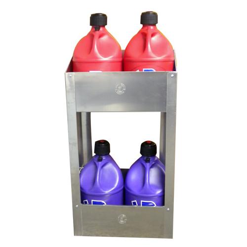 Pit Pal Stacked Quad Fuel Jug Holder - FREE SHIPPING
