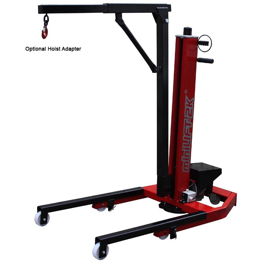 Hoffman Portable Mini Single Post Car Lift | Redline Stands