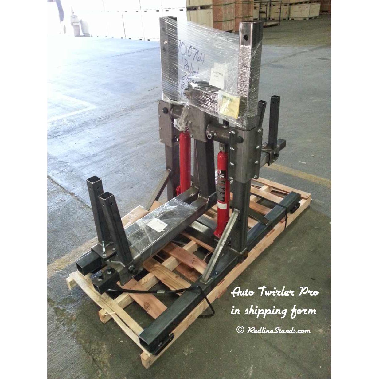 Auto Twirler Pro Auto Restoration Rotisserie | Redline Stands