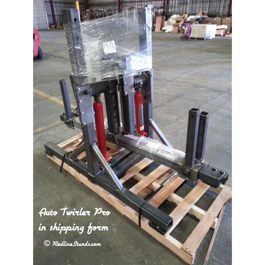 Auto Twirler Pro Auto Restoration Rotisserie | Redline Stands