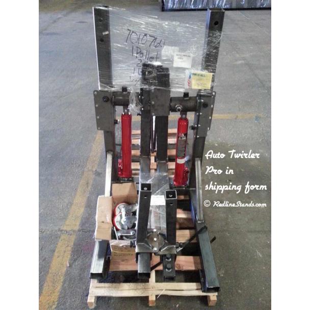 Auto Twirler Pro Auto Restoration Rotisserie | Redline Stands